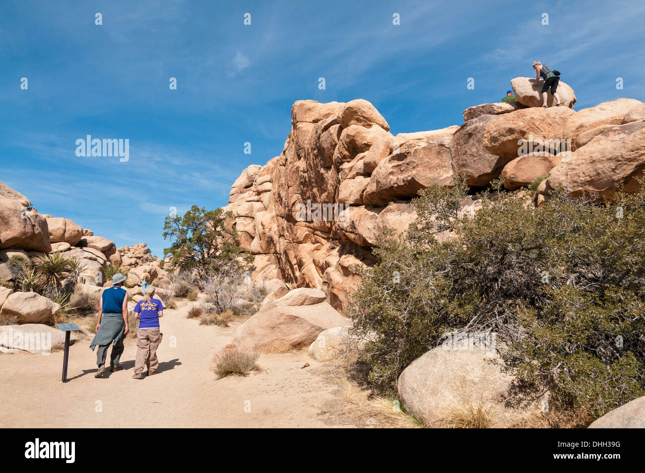 California, Joshua Tree National Park, Hidden Valley Trail Stock Photo - Alamy