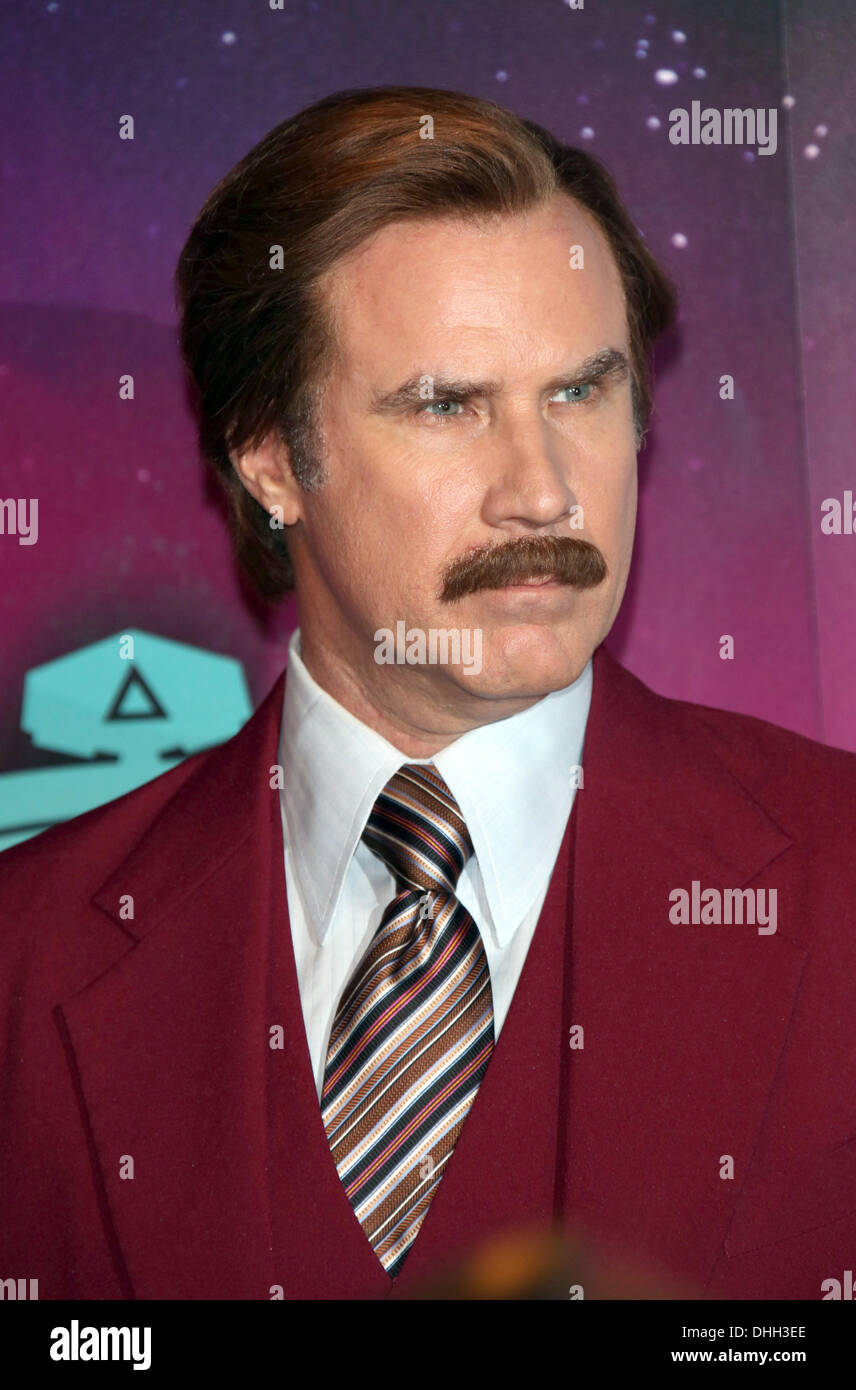 US actor Will Ferrell arrives as character Ron Burgundy at the MTV ...