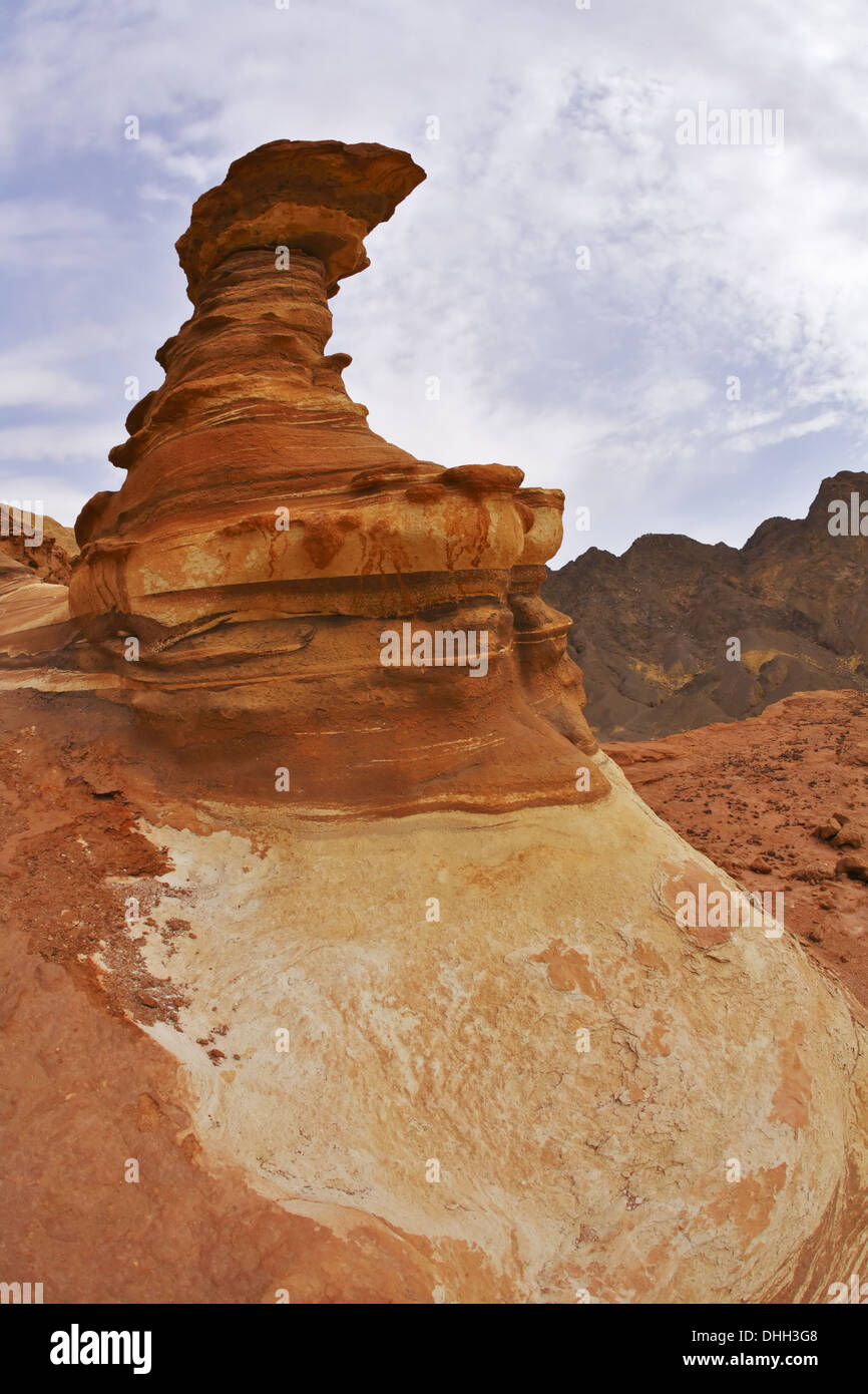 The rocks in mountains Middle East Stock Photo - Alamy
