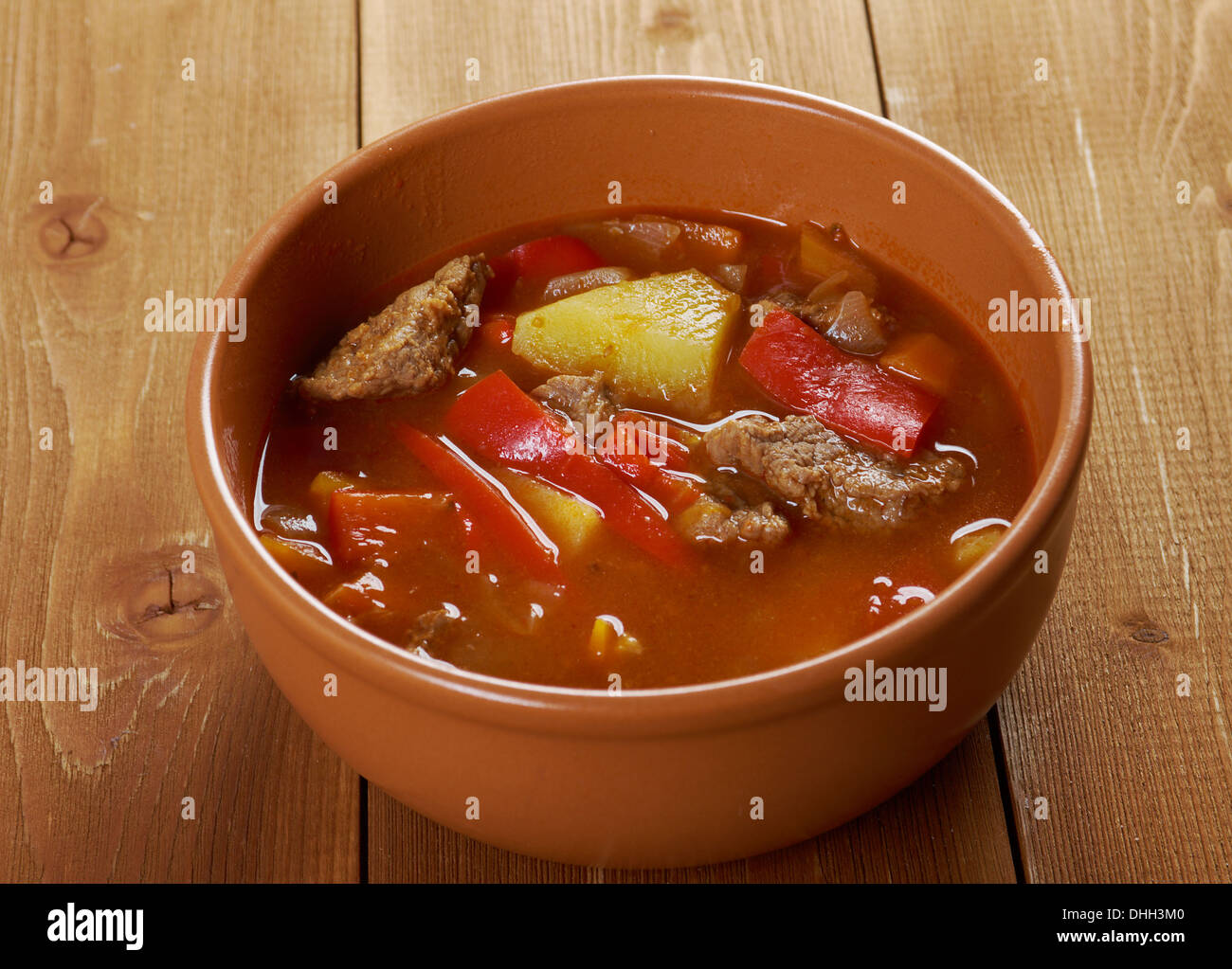 Traditional Bulgarian soup chorba Stock Photo - Alamy