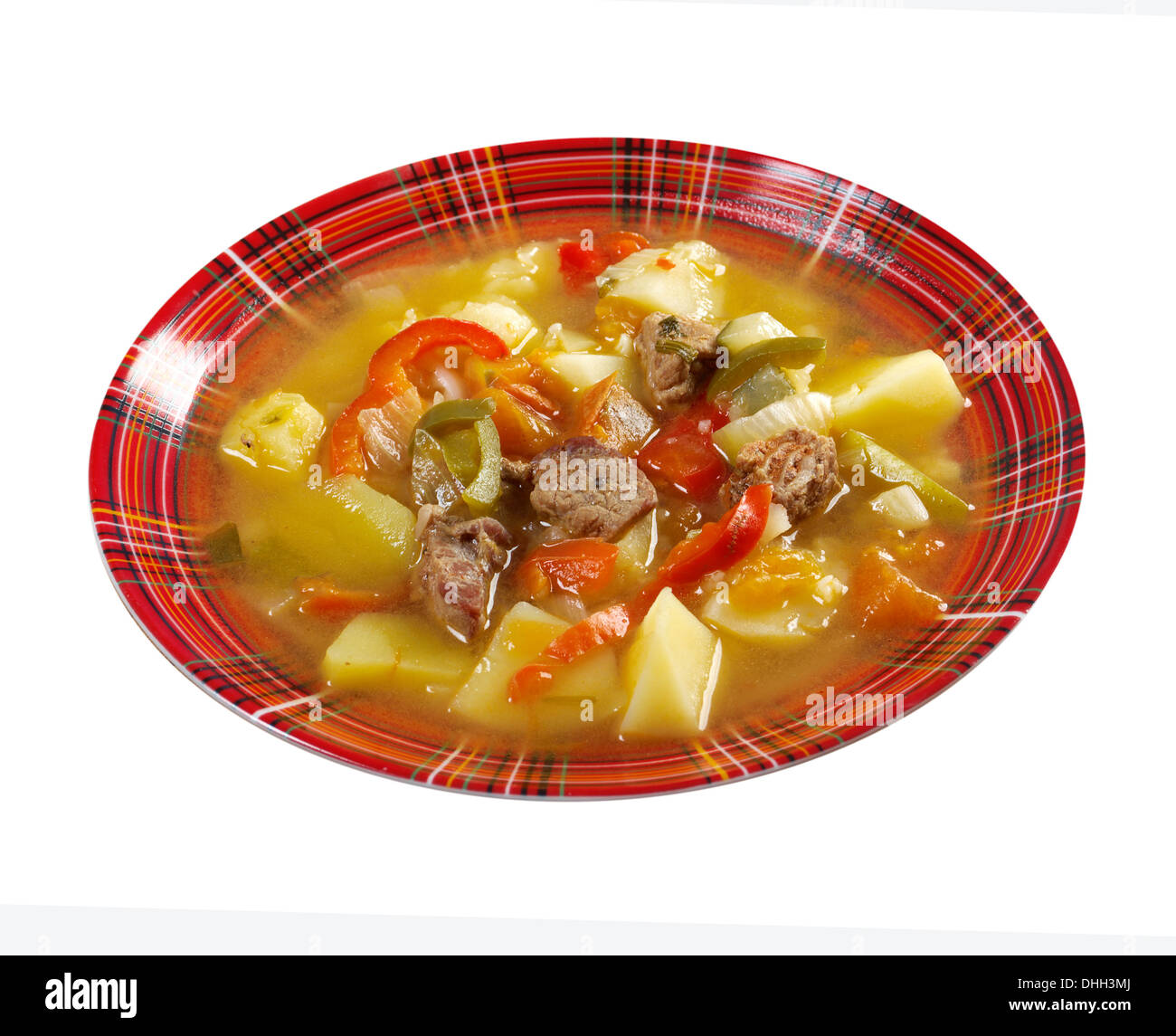 beef soup Lecho Stock Photo - Alamy
