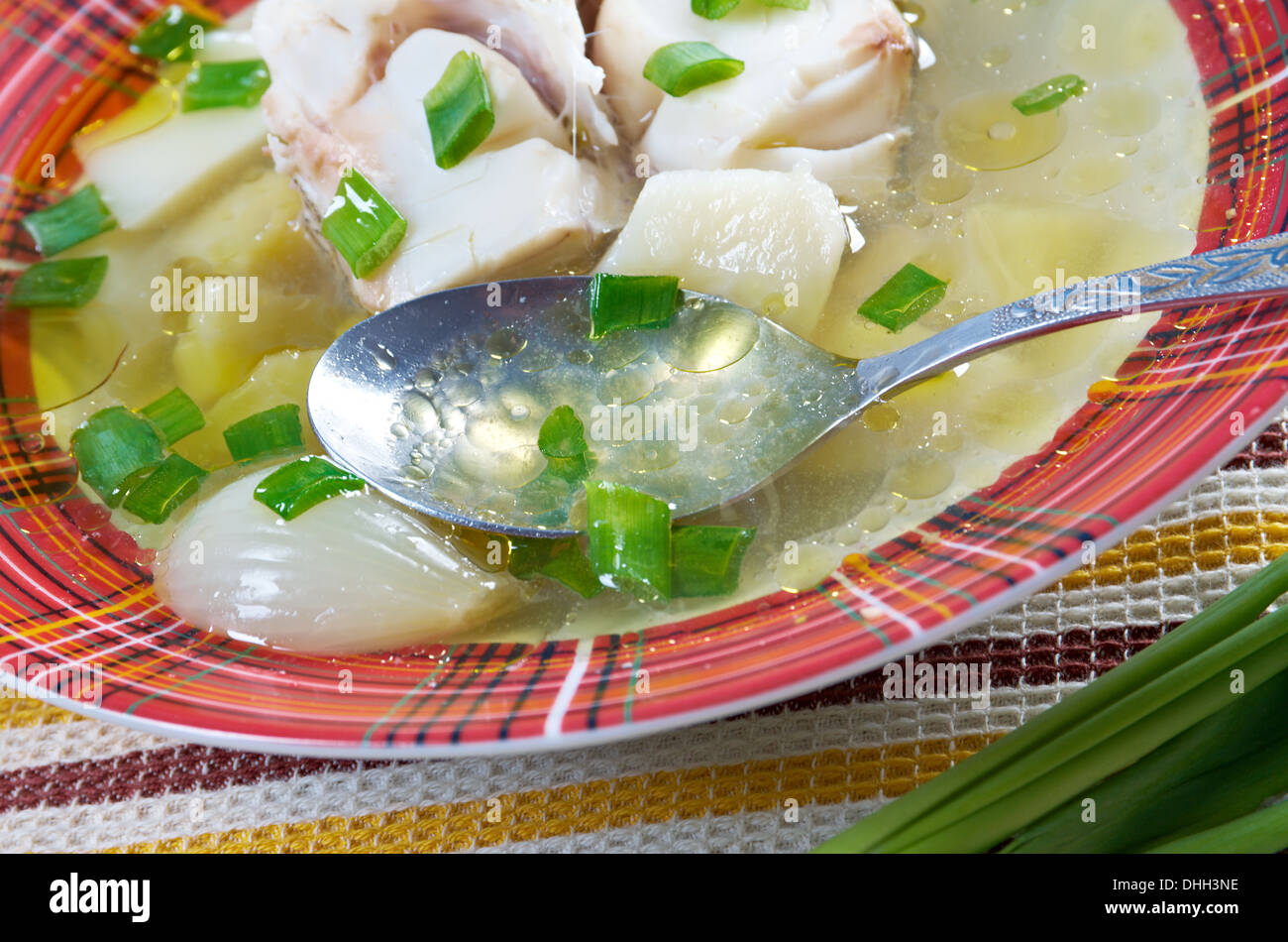 Ukha soup hi-res stock photography and images - Alamy
