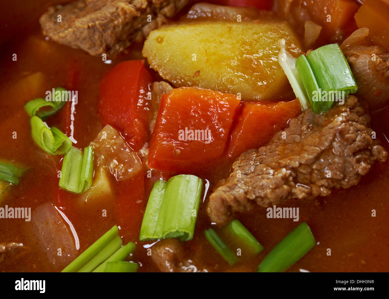 Traditional Bulgarian soup chorba Stock Photo - Alamy
