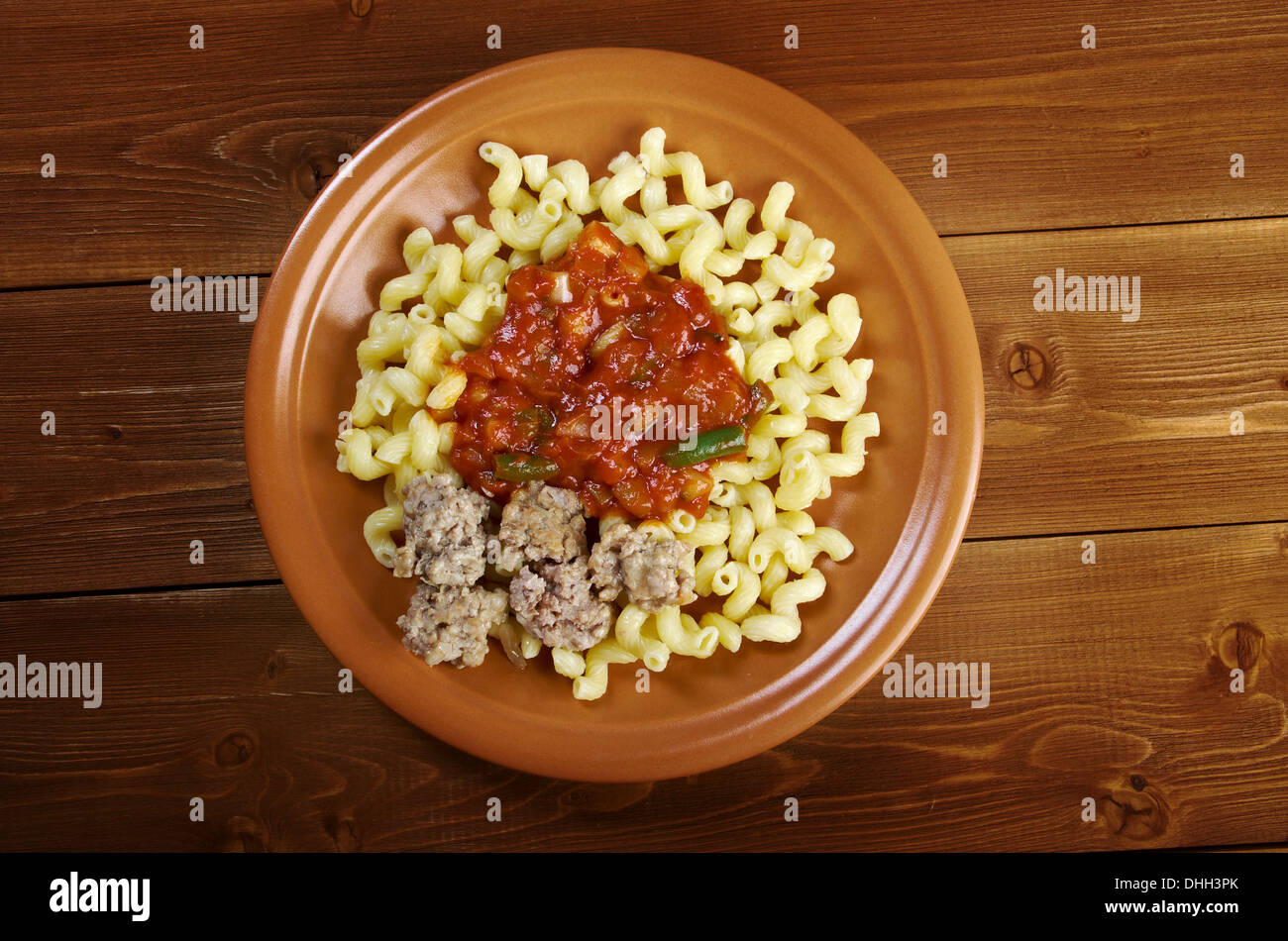 Italian pasta cavatappi Stock Photo - Alamy