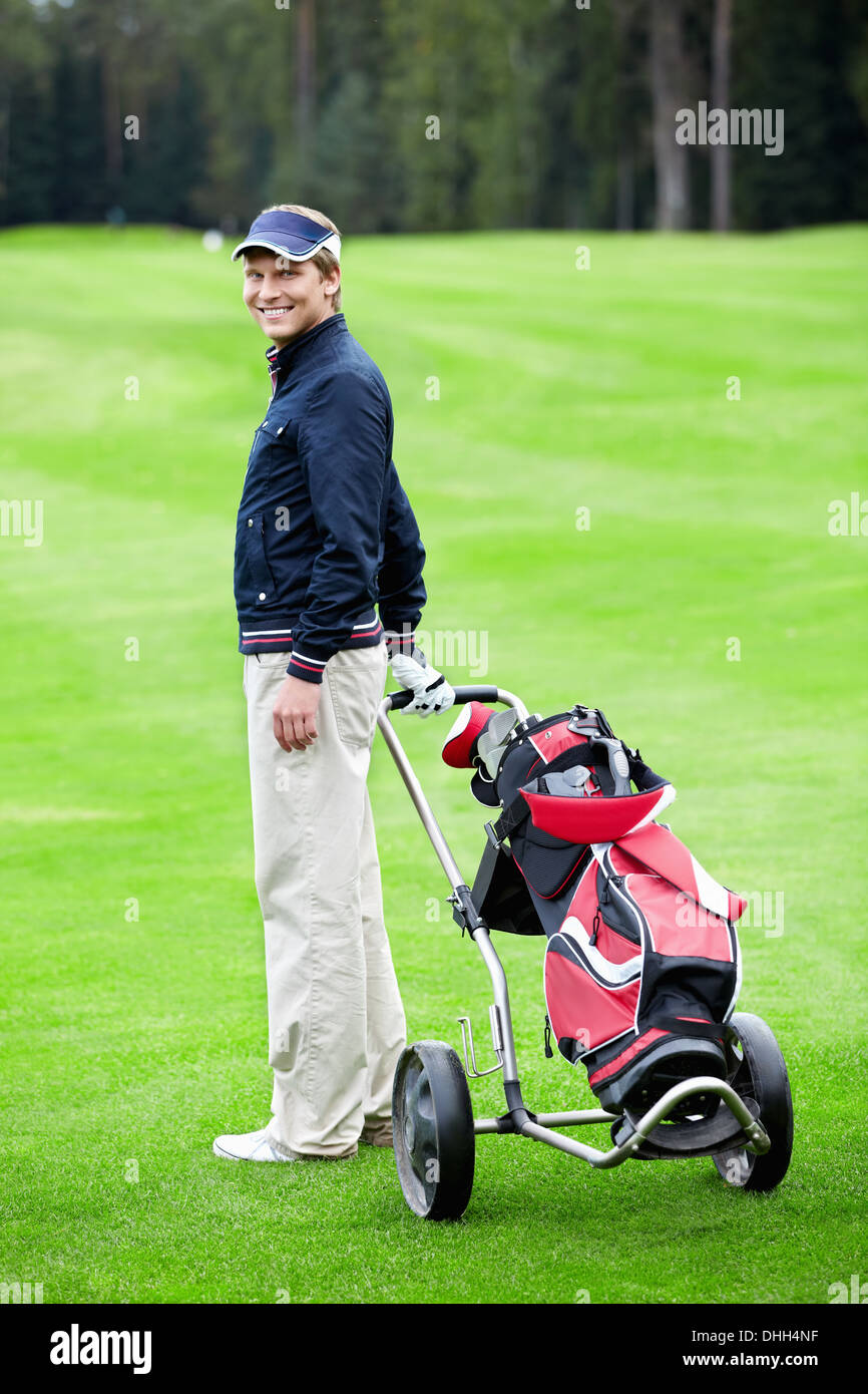 Happy golfers hi-res stock photography and images - Alamy