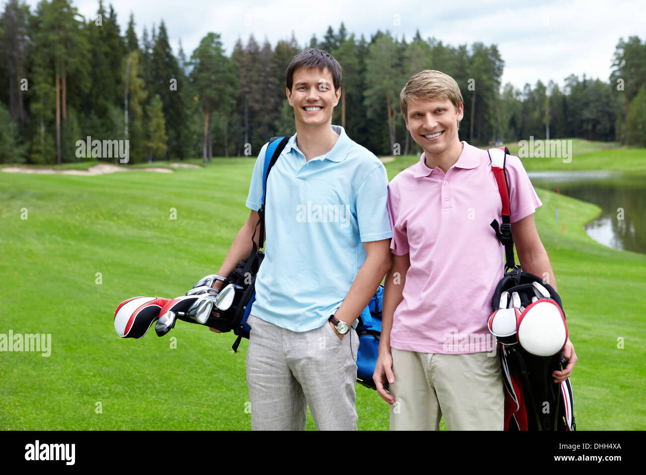 Competitive young golfers hi-res stock photography and images - Alamy