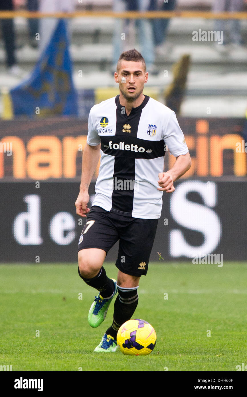 Parma, Italy. 10th Nov, 2013. Aleandro Rosi (Parma) Football / Soccer ...