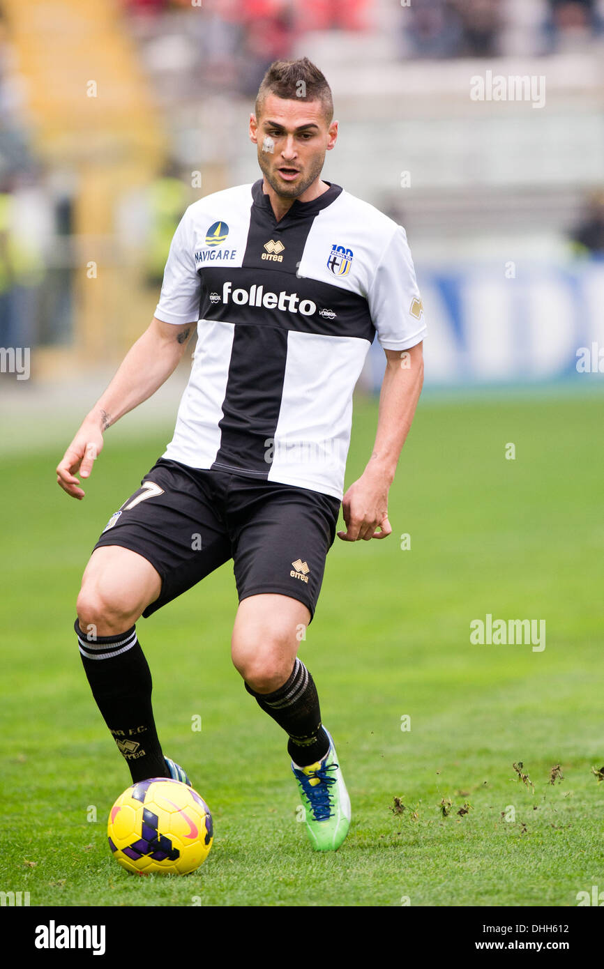 Parma, Italy. 10th Nov, 2013. Aleandro Rosi (Parma) Football / Soccer ...