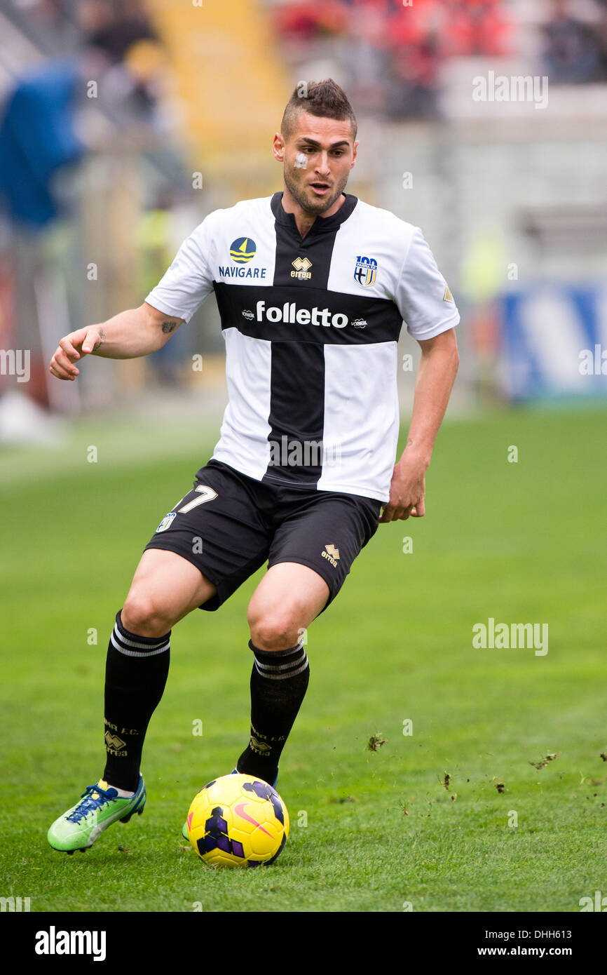 Parma, Italy. 10th Nov, 2013. Aleandro Rosi (Parma) Football / Soccer ...