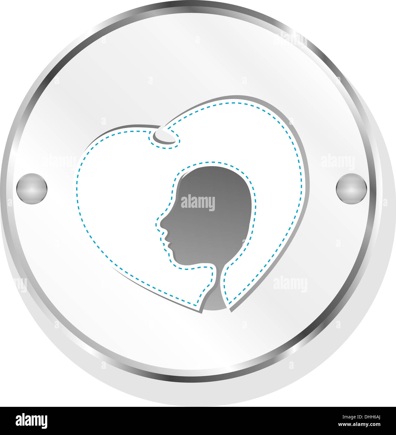 Heart and people icon hi-res stock photography and images - Alamy