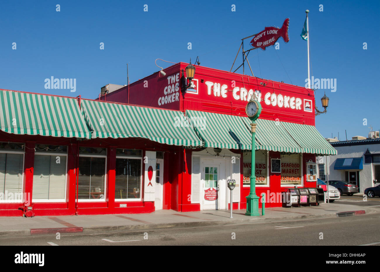 Newport Beach California CA famous restaurant called The Crab Cooker ...