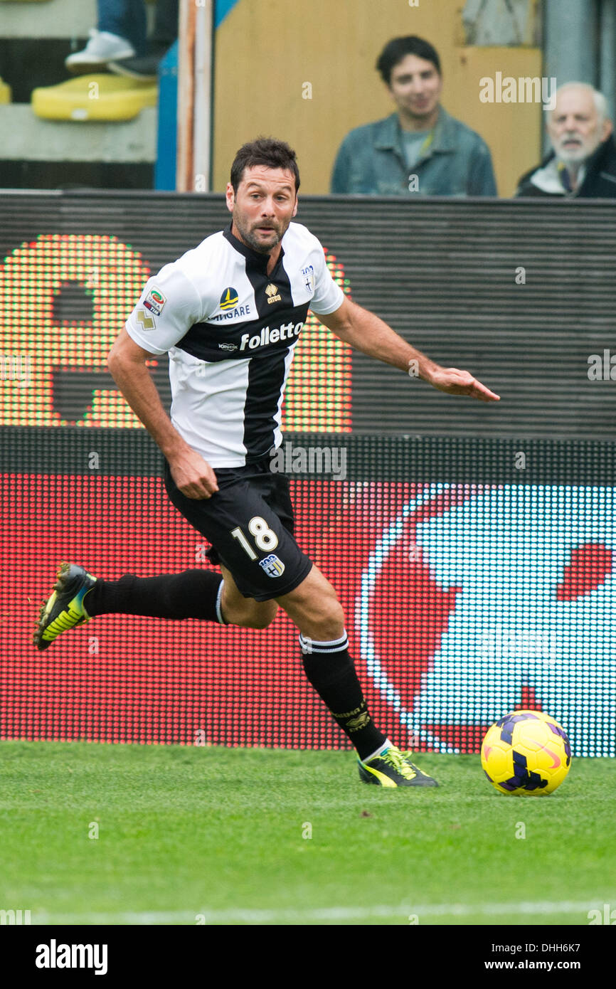 Parma, Italy. 10th Nov, 2013. Massimo Gobbi (Parma) Football / Soccer ...