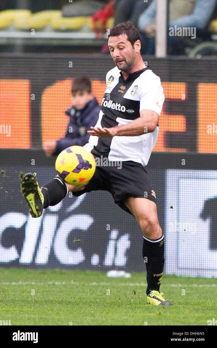 Parma, Italy. 10th Nov, 2013. Massimo Gobbi (Parma) Football / Soccer ...