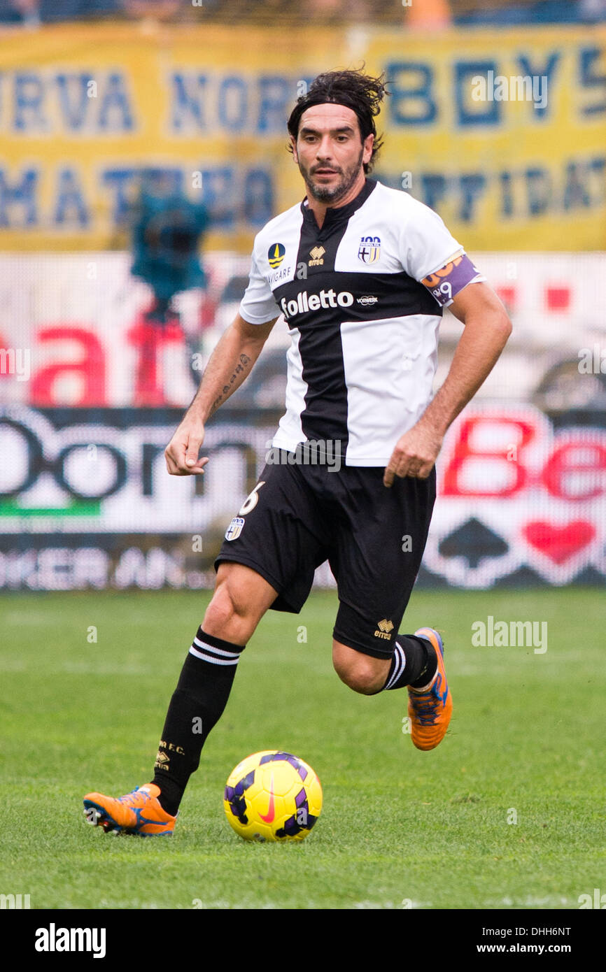 Parma, Italy. 10th Nov, 2013. Alessandro Lucarelli (Parma) Football ...