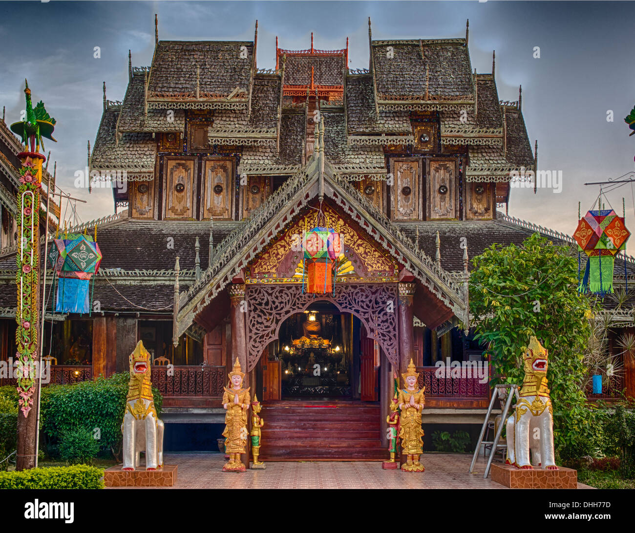 Nantaram temple hi-res stock photography and images - Alamy