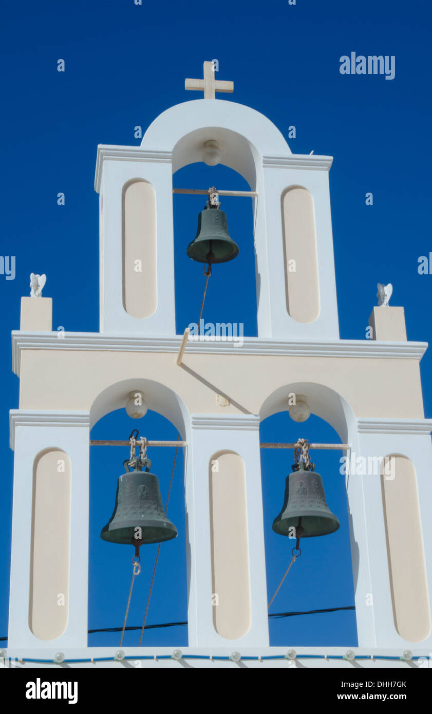 Greece Santorini Oia Cyclades church bells Greek Islands beautiful ...