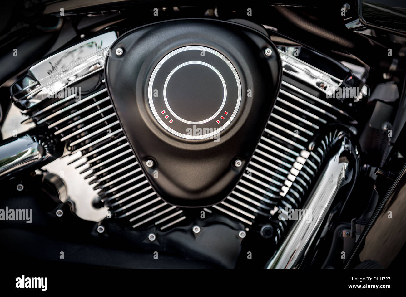 Harley davidson motor bike engine detail hi-res stock photography and ...