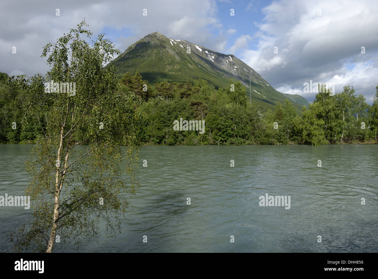Boevra and Lomseggen in Lom Stock Photo - Alamy