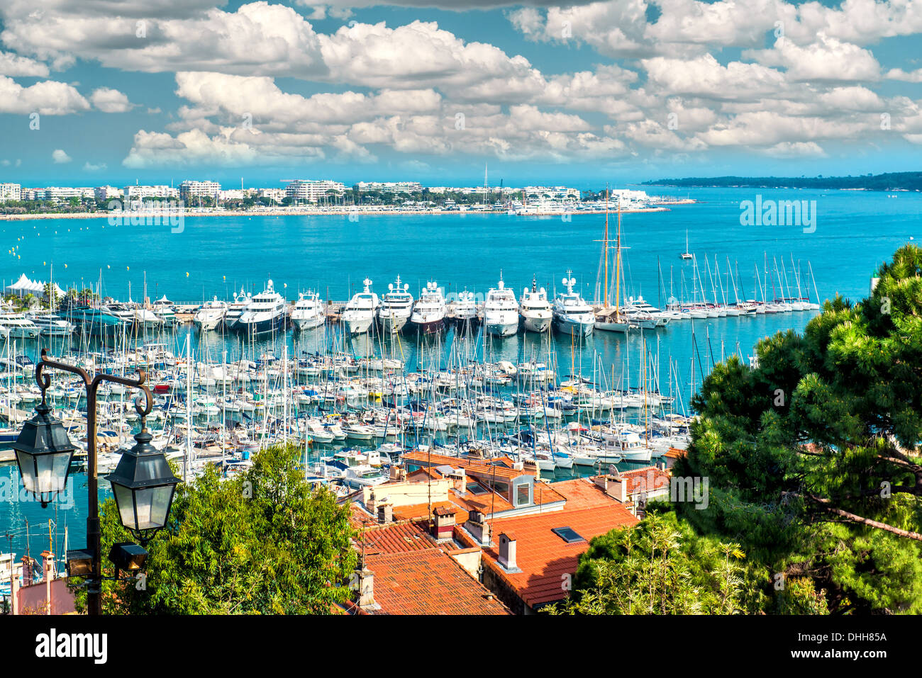 Cannes france aerial hi-res stock photography and images - Alamy