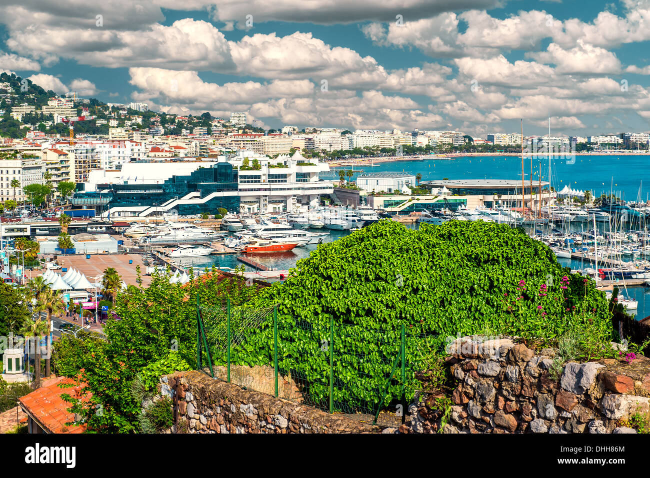 Cannes france aerial hi-res stock photography and images - Alamy