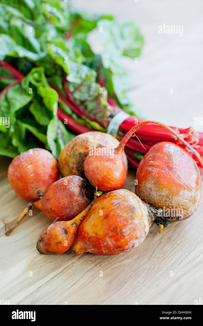 Bunch of homegrown vegetables Stock Photo - Alamy