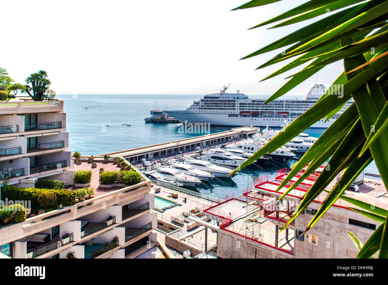 Port in Monaco Stock Photo - Alamy