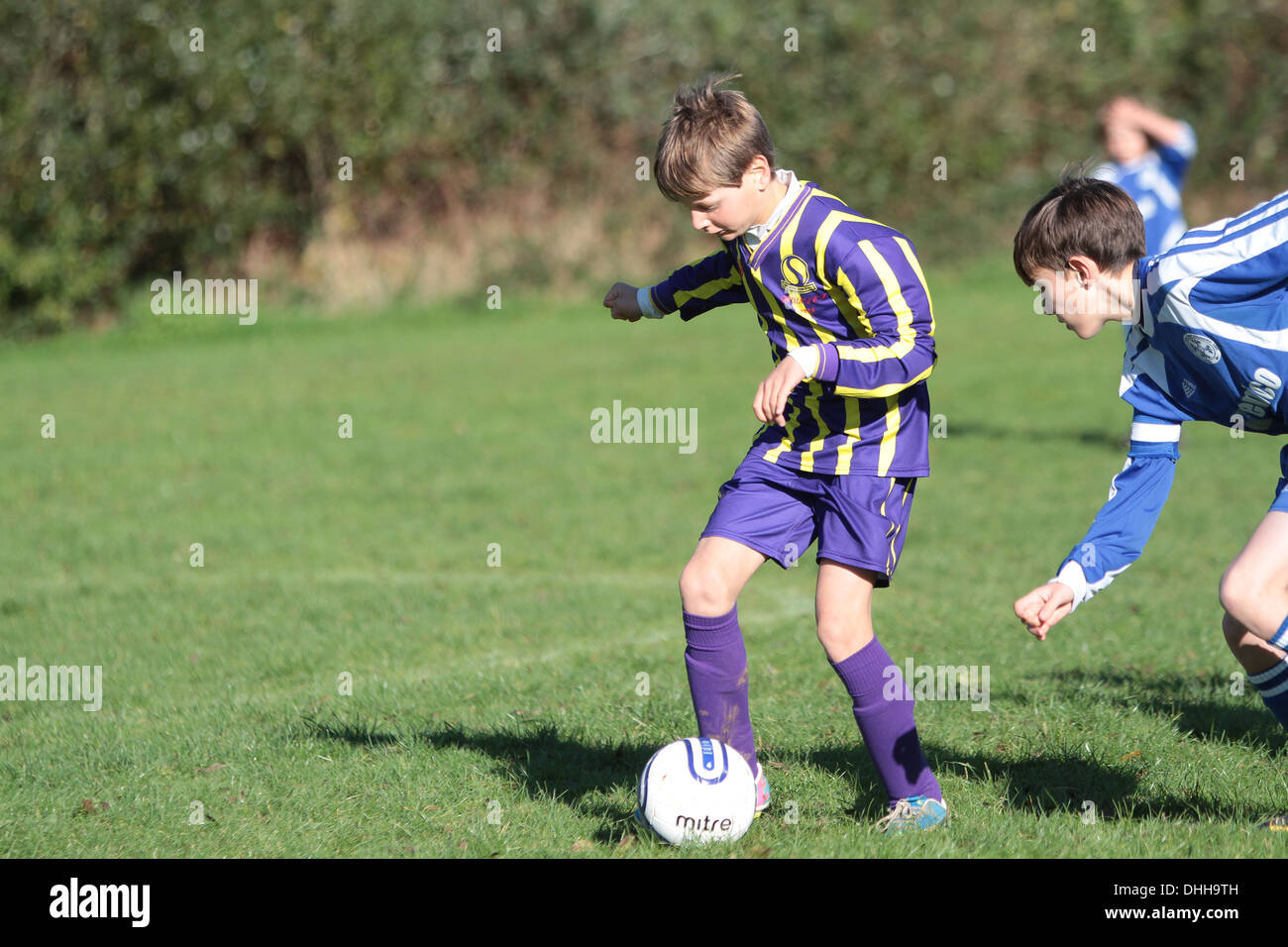Under 12's Sunday League football match Stock Photo - Alamy