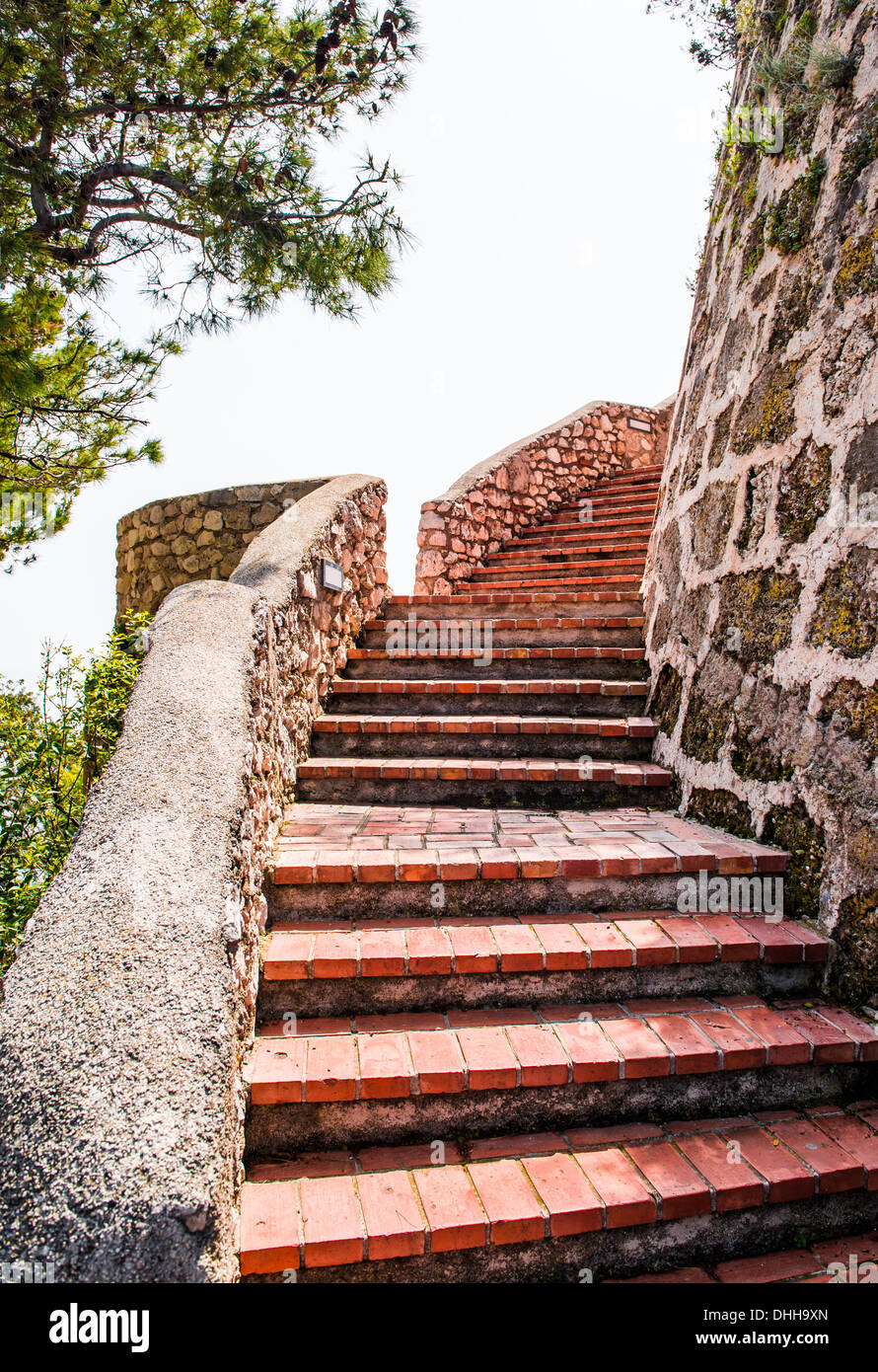 Medieval staircase hi-res stock photography and images - Alamy