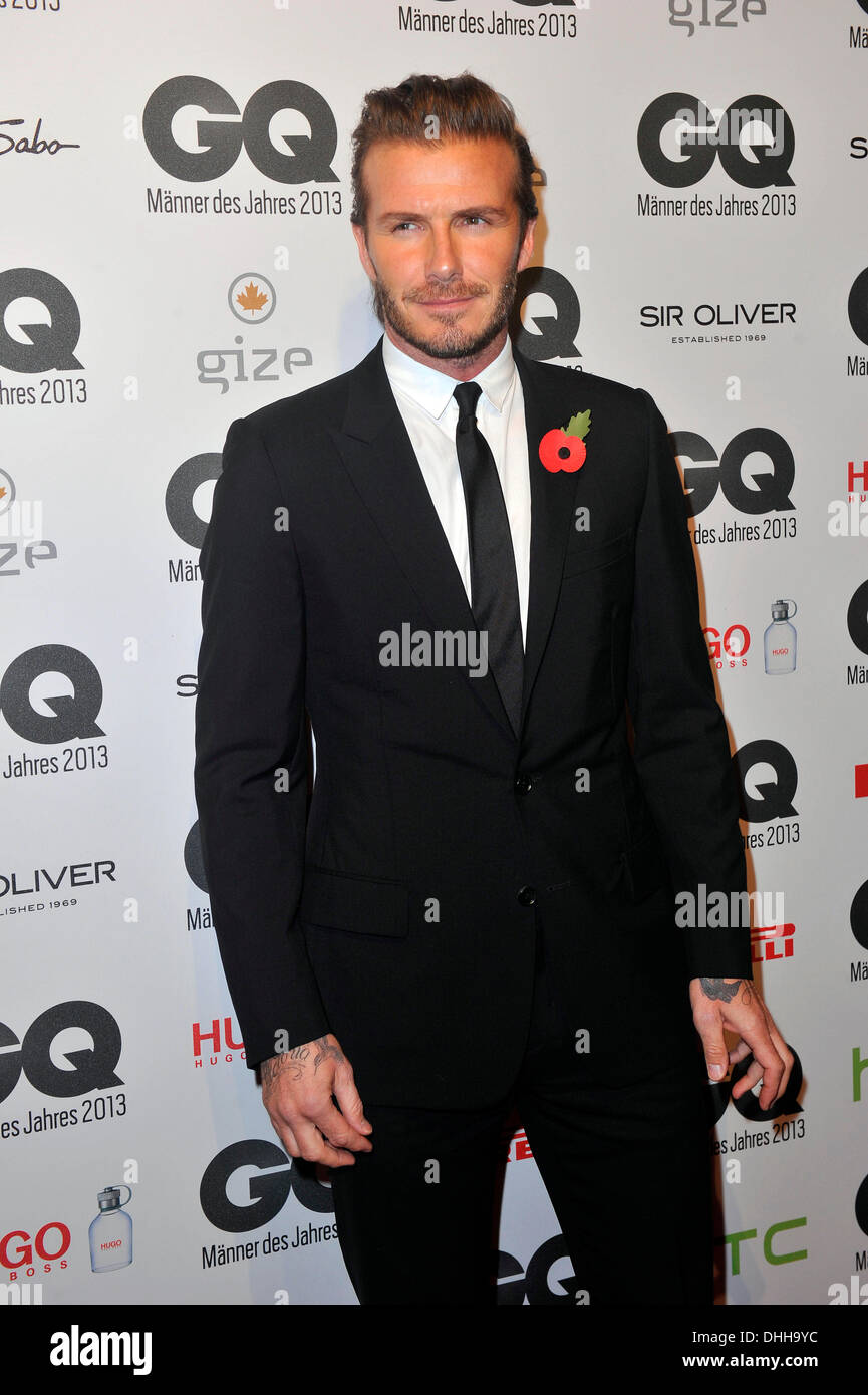 David beckham gq magazine hi-res stock photography and images - Alamy