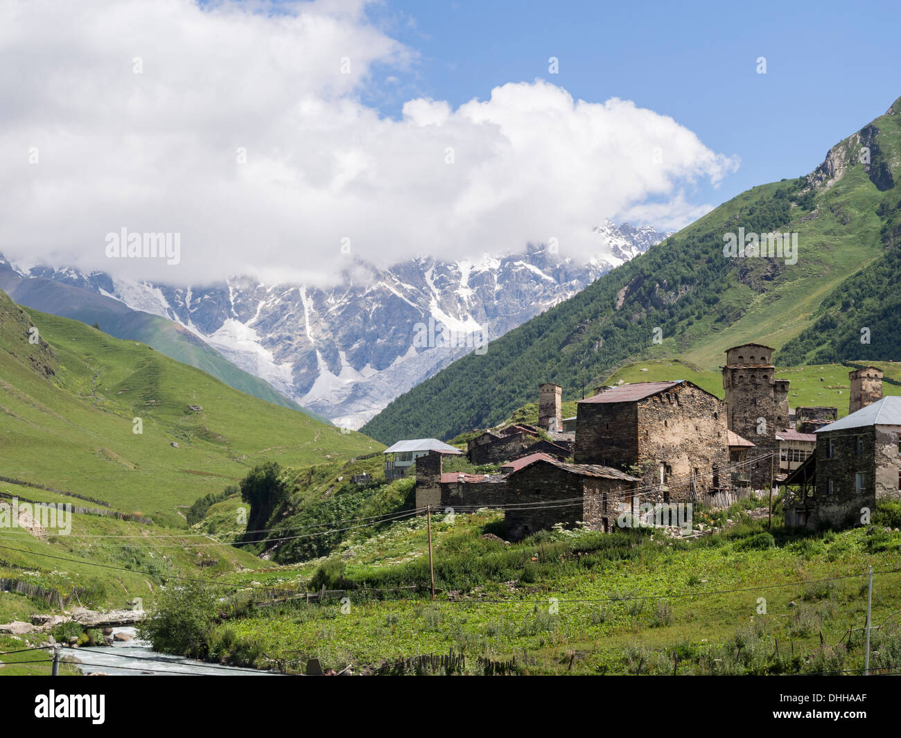 Svaneti georgia ushguli hi-res stock photography and images - Alamy