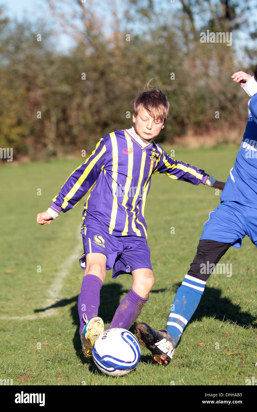 Football under 12s hi-res stock photography and images - Alamy