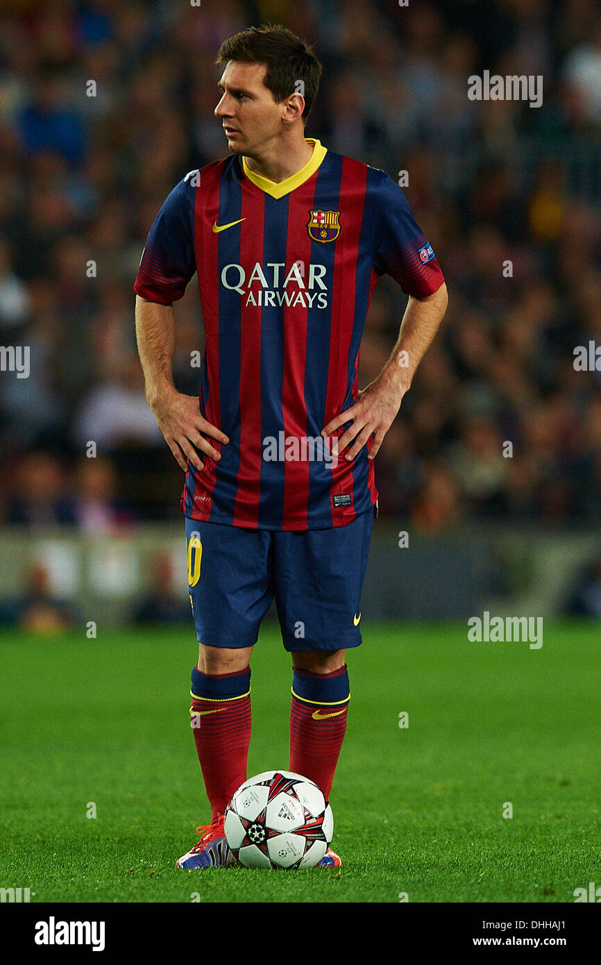 Lionel Messi (FC Barcelona), during the Champions League soccer match ...