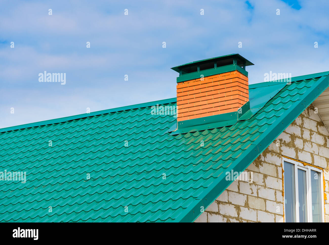 Flat stone chimney hi-res stock photography and images - Alamy