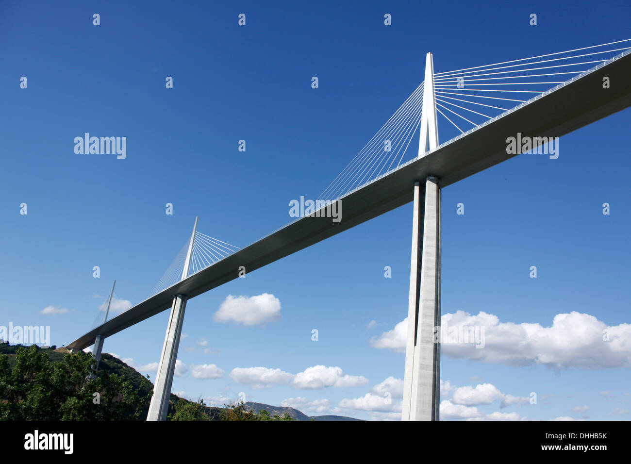 Viaduct Millau, A75, Aveyron, Midi-Pyrenees, France Stock Photo - Alamy