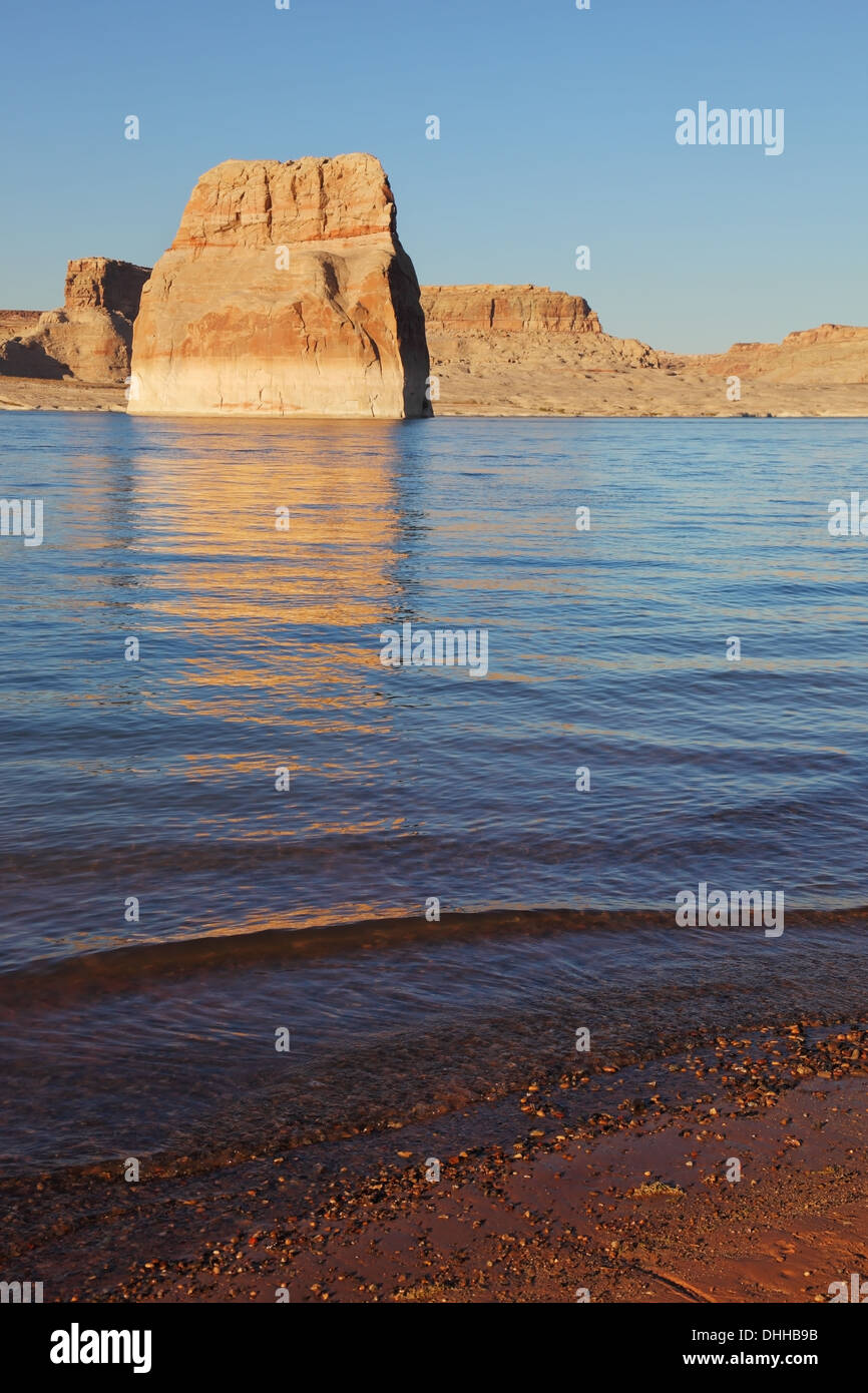 The setting sun Stock Photo - Alamy