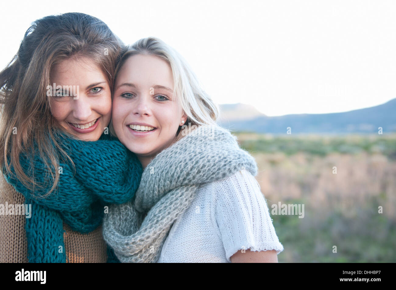 Two young women wearing summer hi-res stock photography and images - Alamy