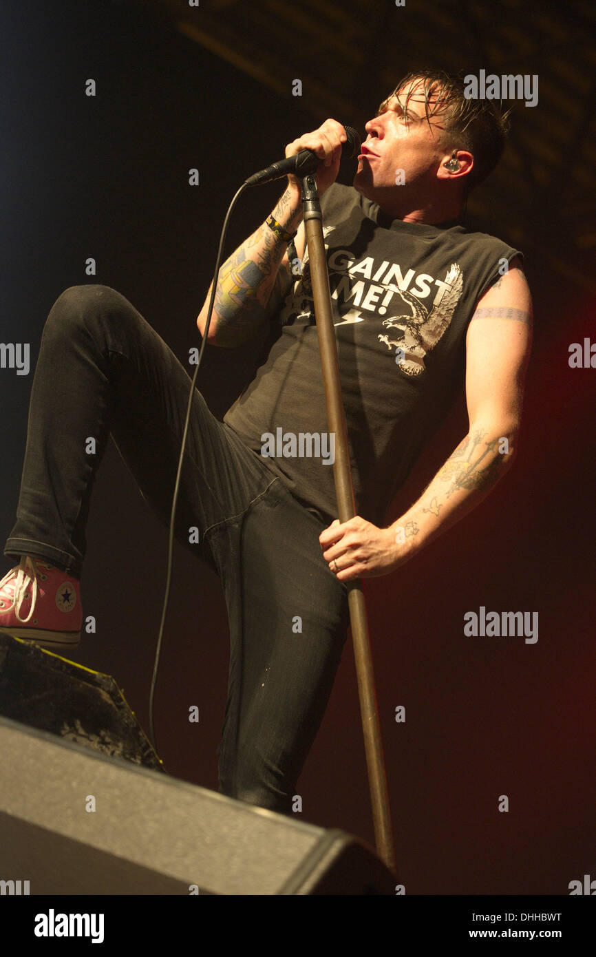 Benjamin Kowalewicz of Billy Talent live in the Arena. Berlin, 09.11. ...