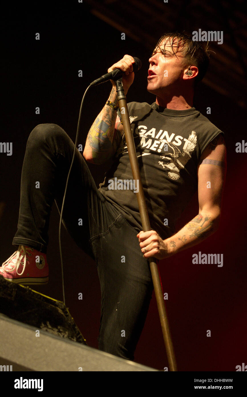 Benjamin Kowalewicz of Billy Talent live in the Arena. Berlin, 09.11. ...