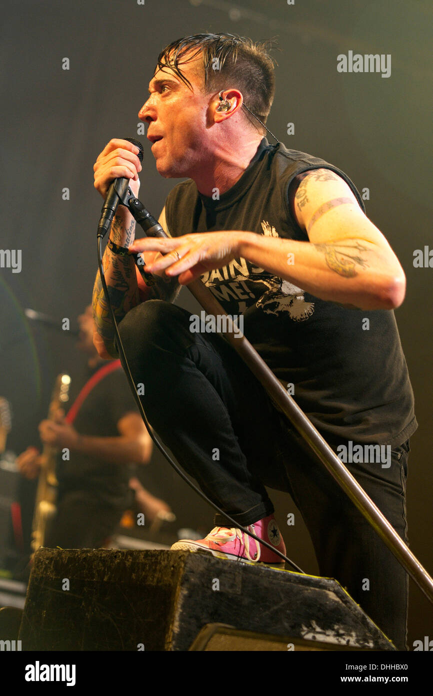 Benjamin Kowalewicz of Billy Talent live in the Arena. Berlin, 09.11. ...