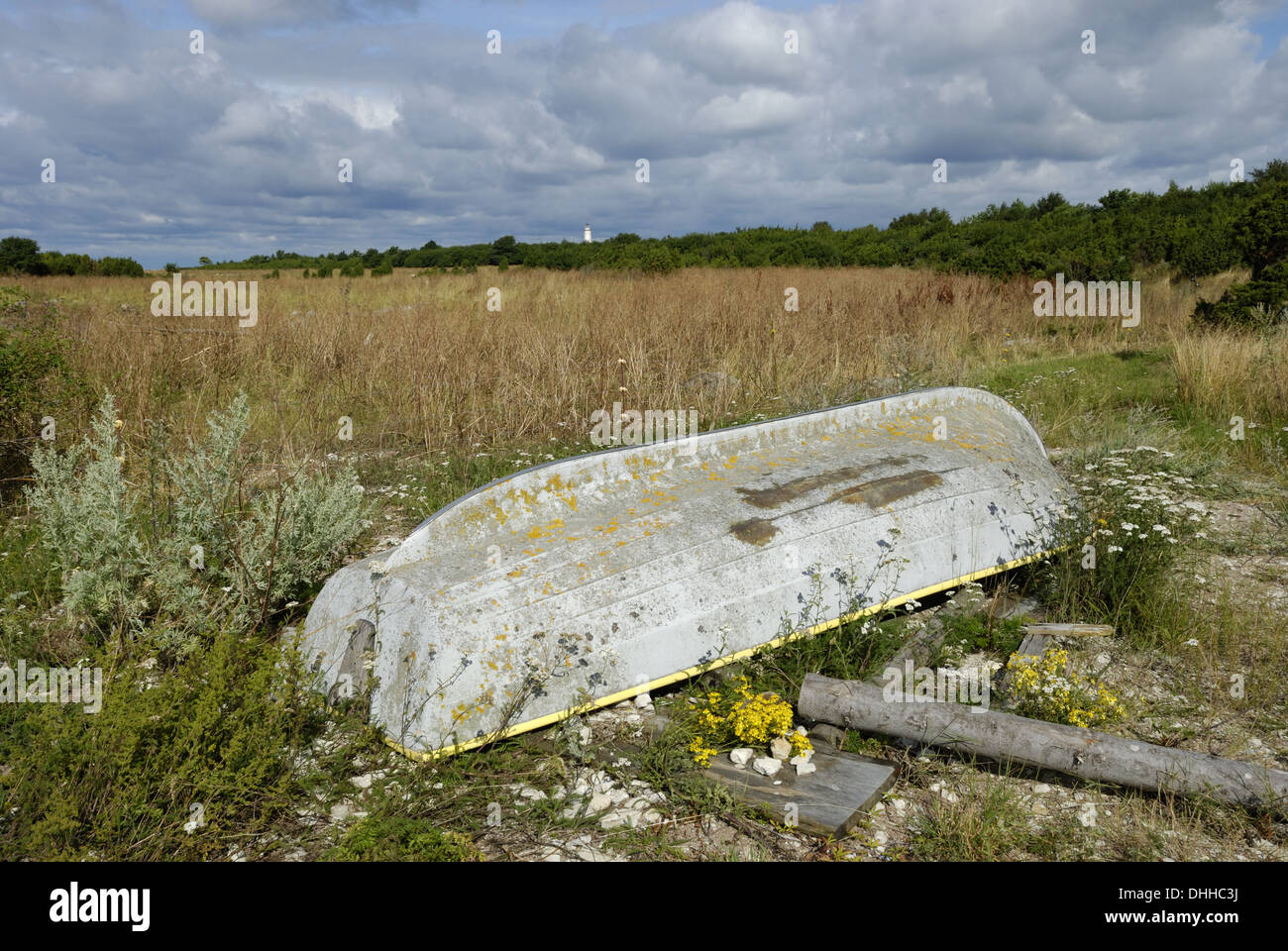 Old Boat on Vilsandi Stock Photo - Alamy