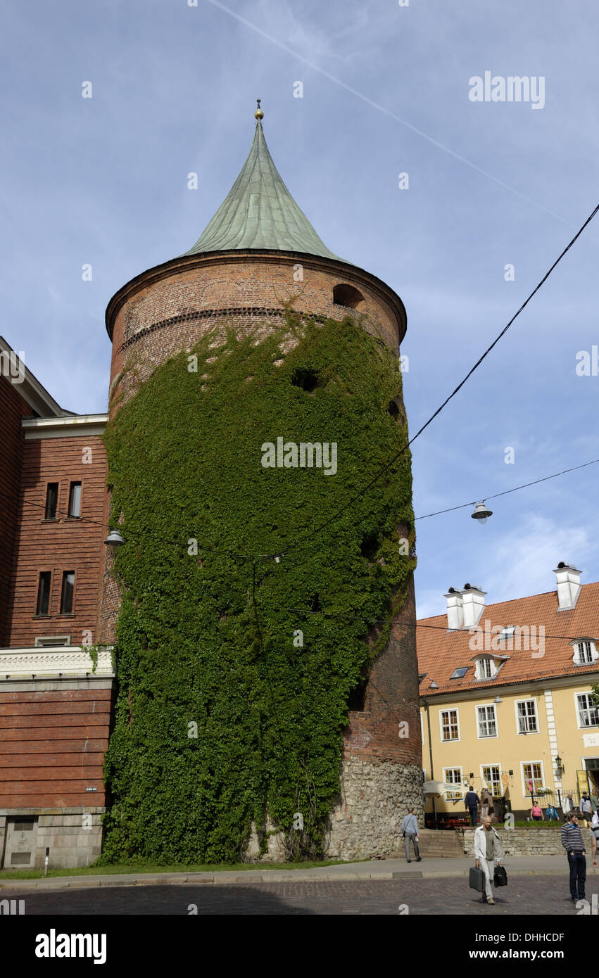 Powder Tower in Riga Stock Photo - Alamy
