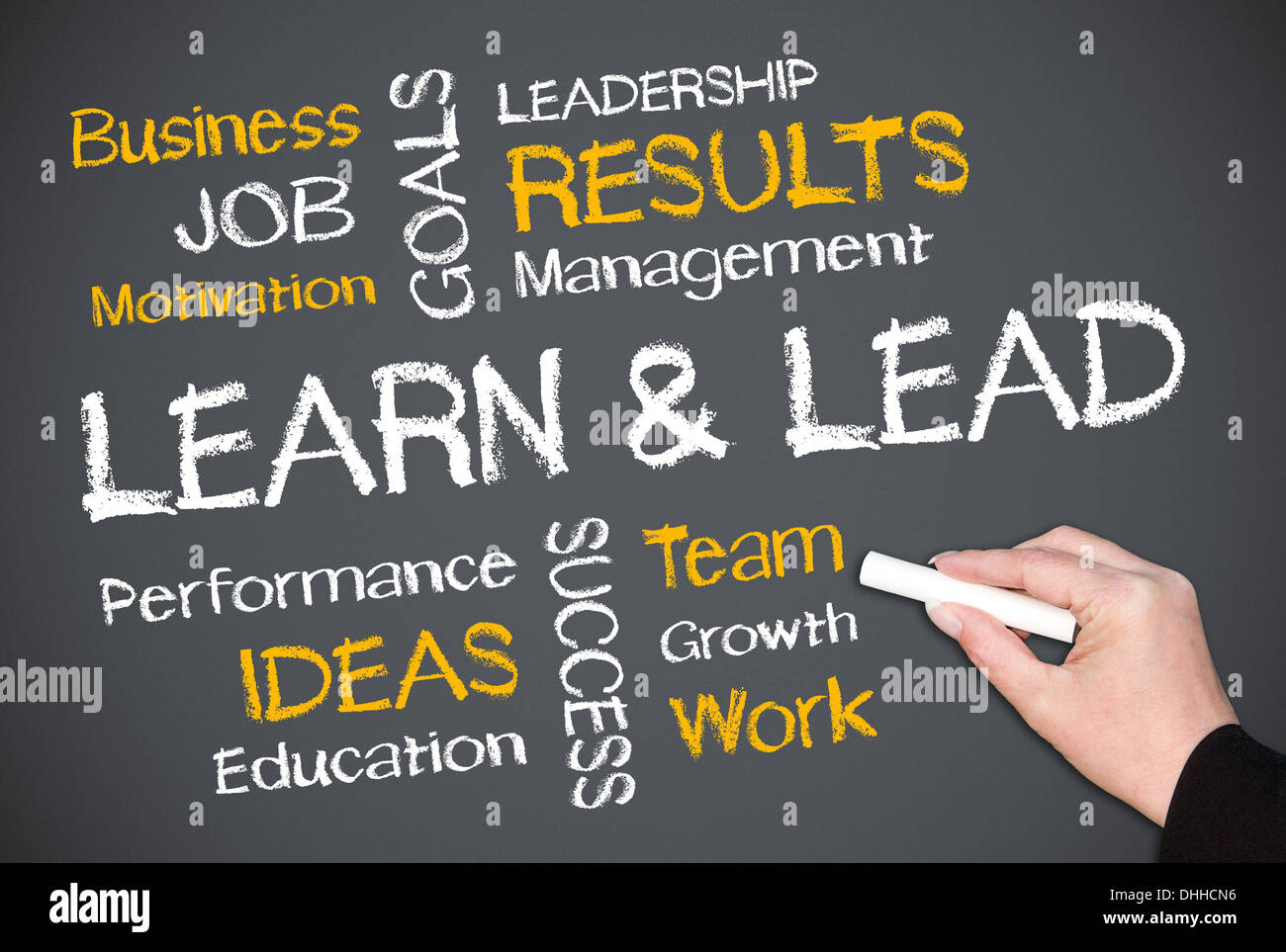 Learn and Lead Stock Photo - Alamy