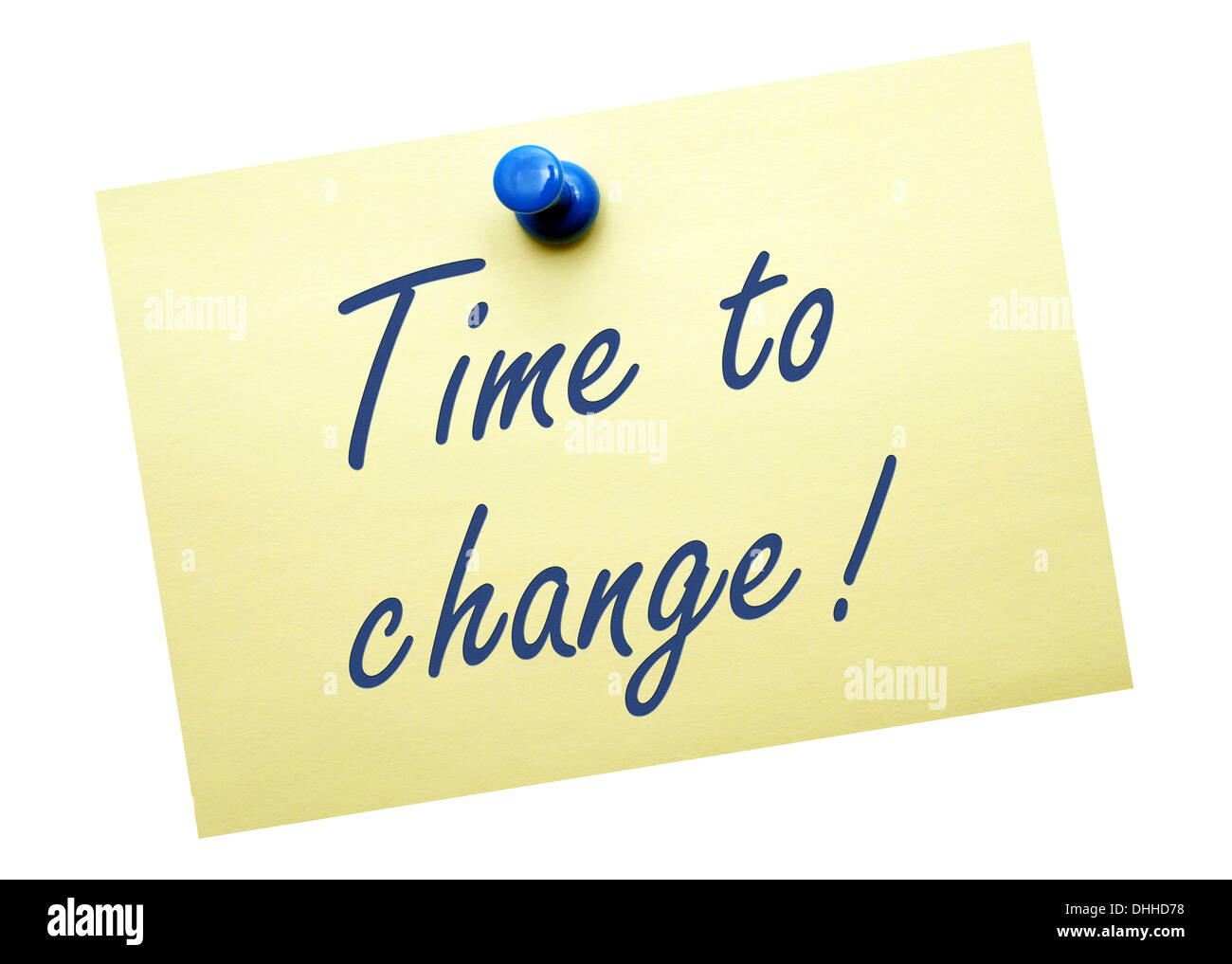 Time to change ! Stock Photo - Alamy