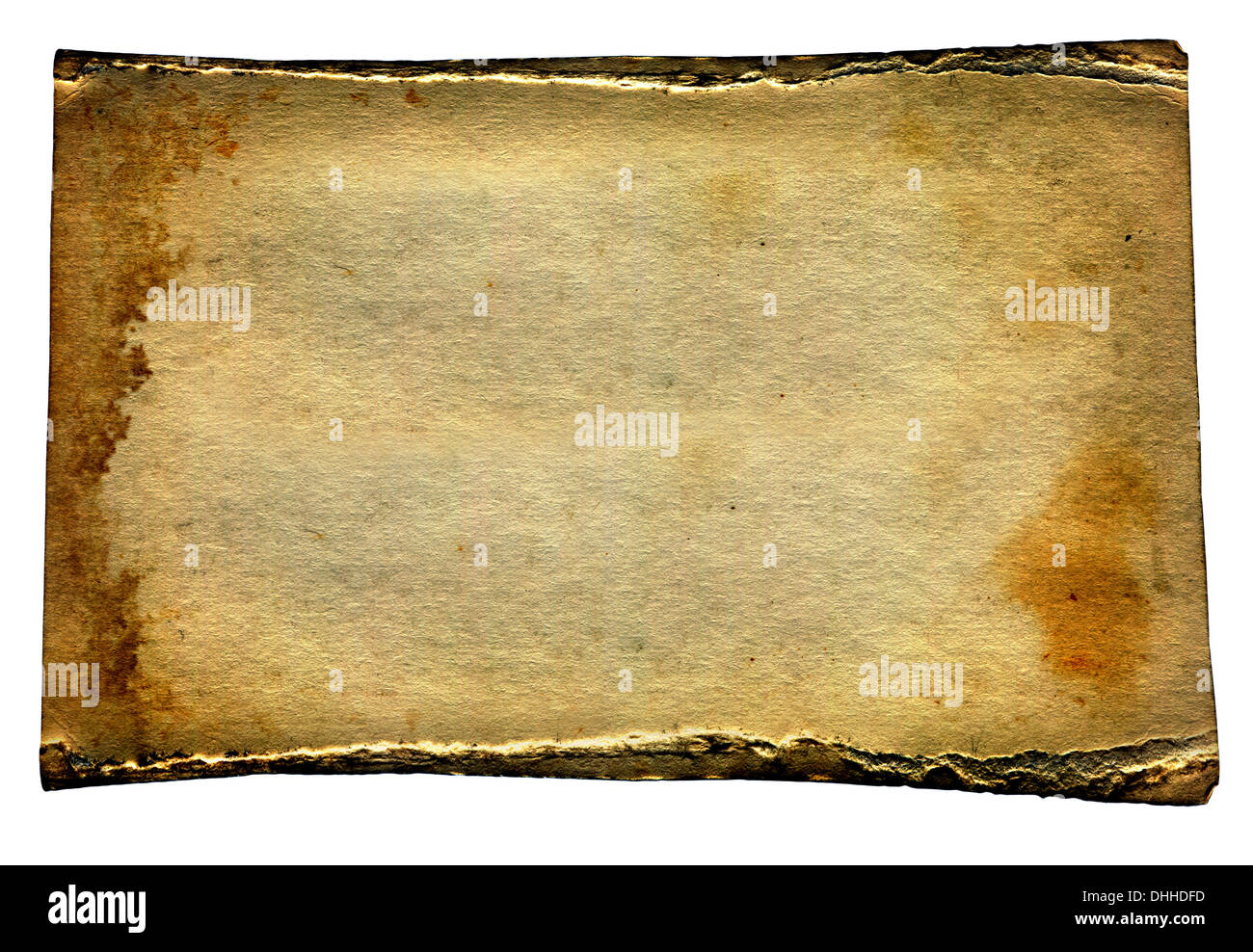 Antique Paper Isolated Stock Photo - Alamy