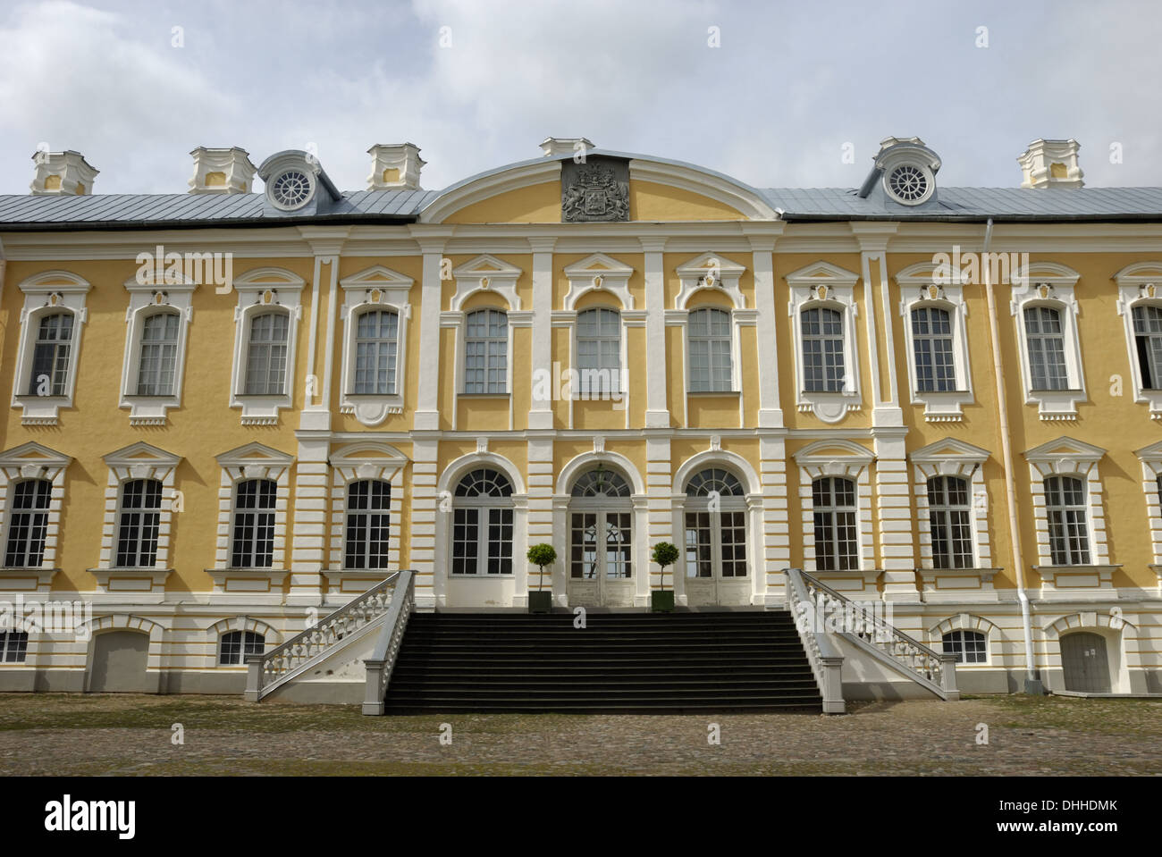 Rundale Castle in Latvia Stock Photo - Alamy
