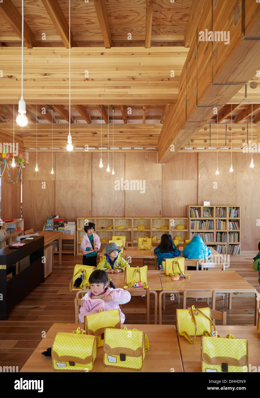 Asahi Kindergarten, Minamisanriku, Japan. Architect: Tezuka Architects ...