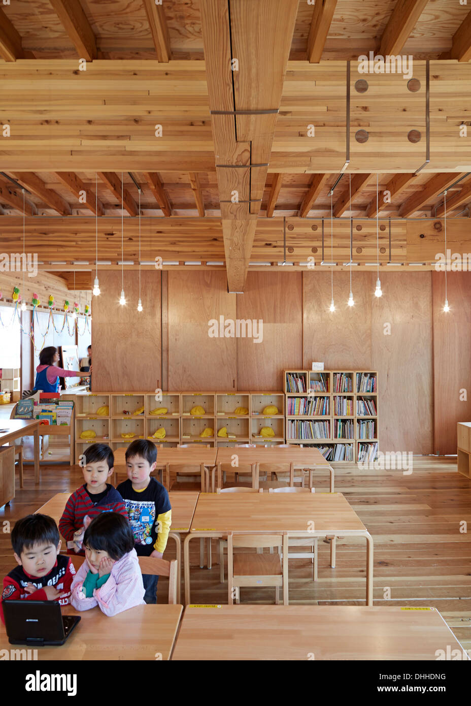 Asahi Kindergarten, Minamisanriku, Japan. Architect: Tezuka Architects ...