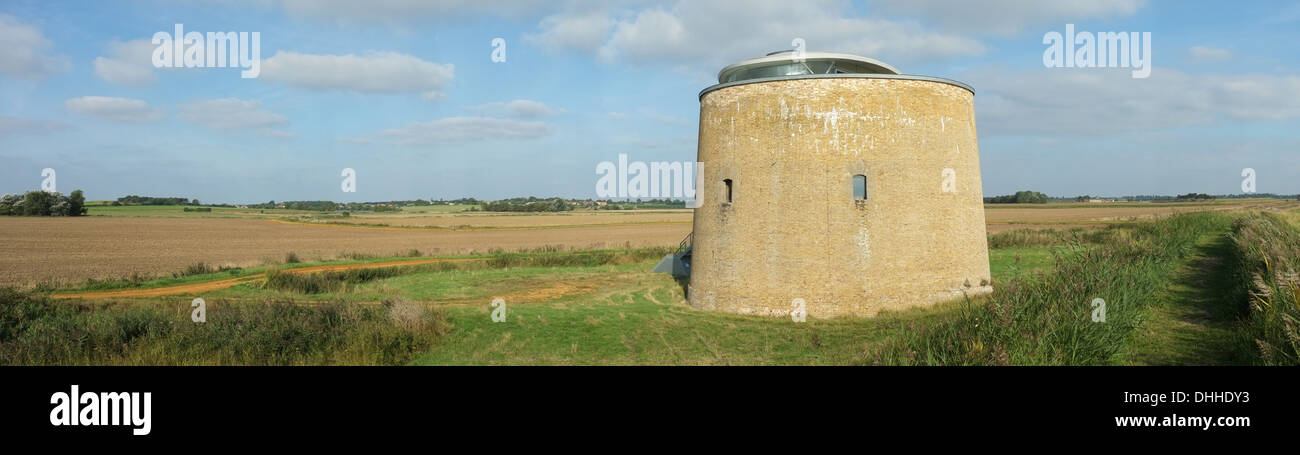 Martello Tower Suffolk UK Stock Photo - Alamy