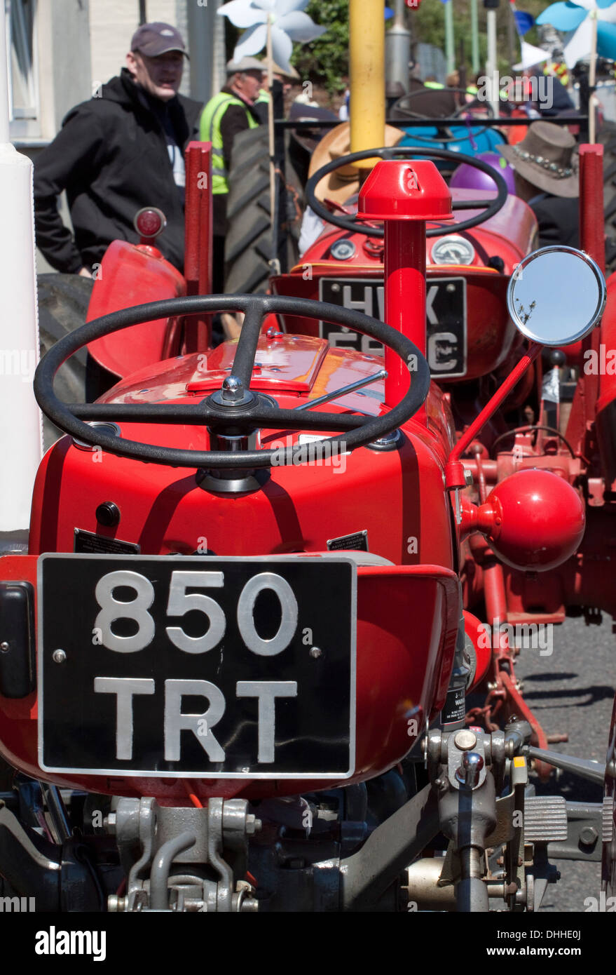 Tractor rear view hi-res stock photography and images - Alamy