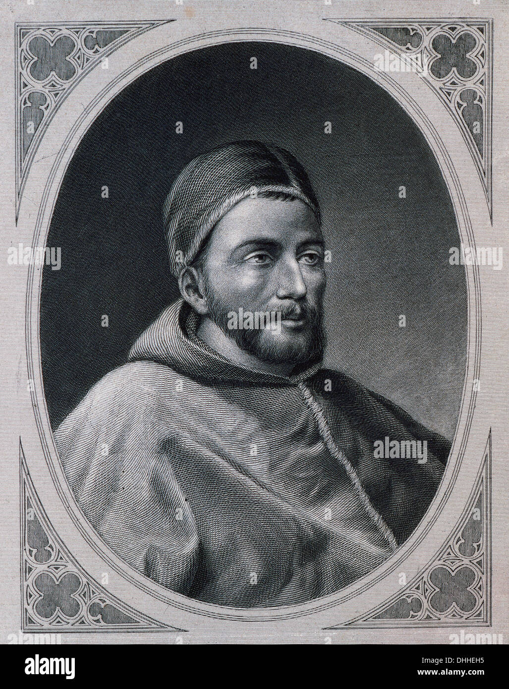 Clement VII (1342-1394). Pope of the Roman Catholic Church. Engraving ...